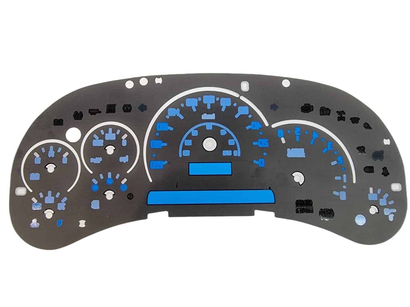 2003-2005 GM Instrument Gauge Cluster Overlay - Metric