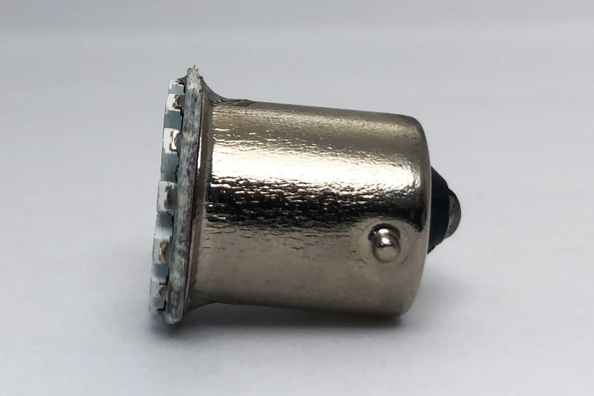 Pure White 1156 LED Car Light Bulb Replacement | BA15S Bulb